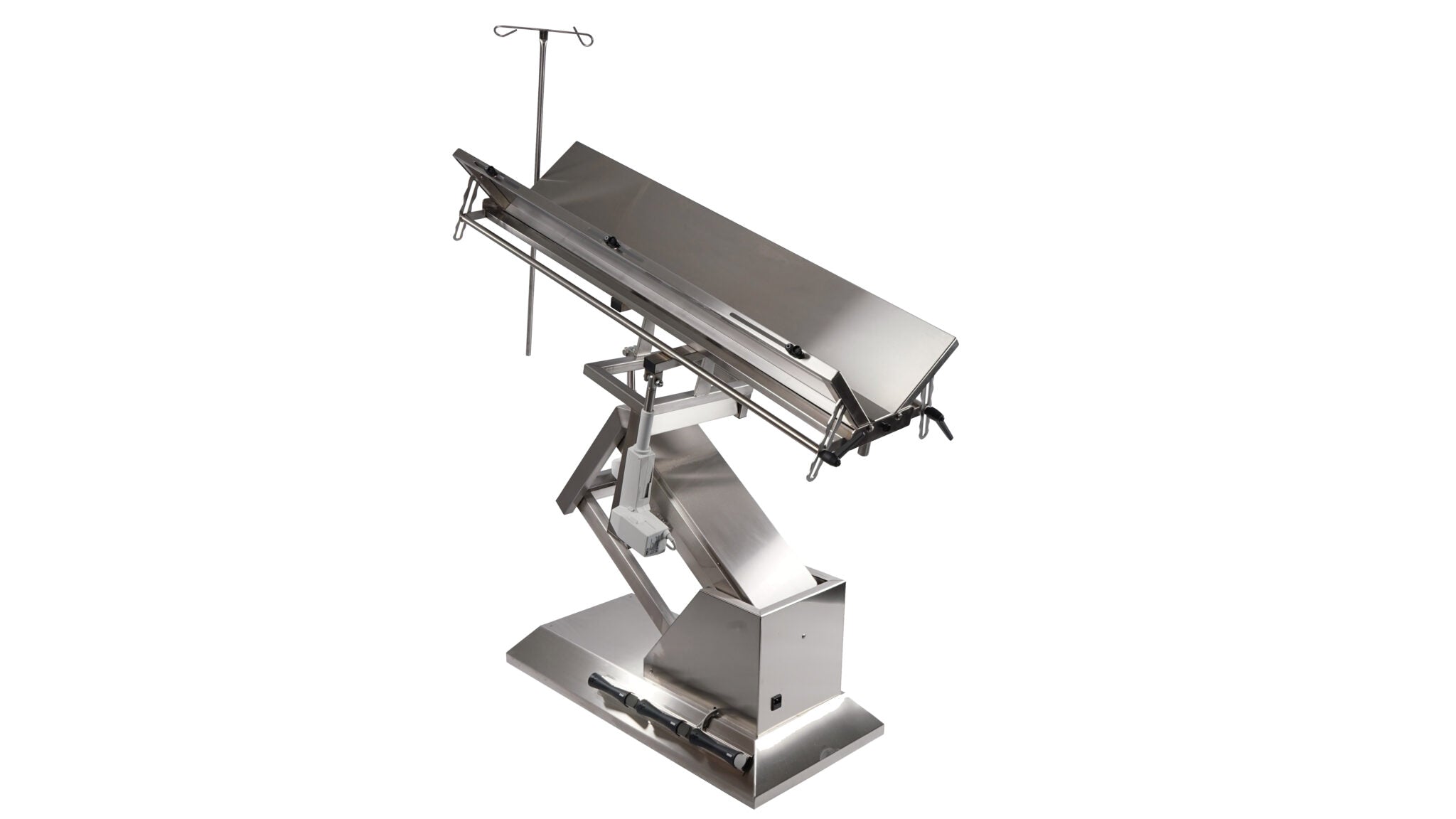 V-top ELITE surgical table 1400x530 with 4 retractable wheels and I.V ...