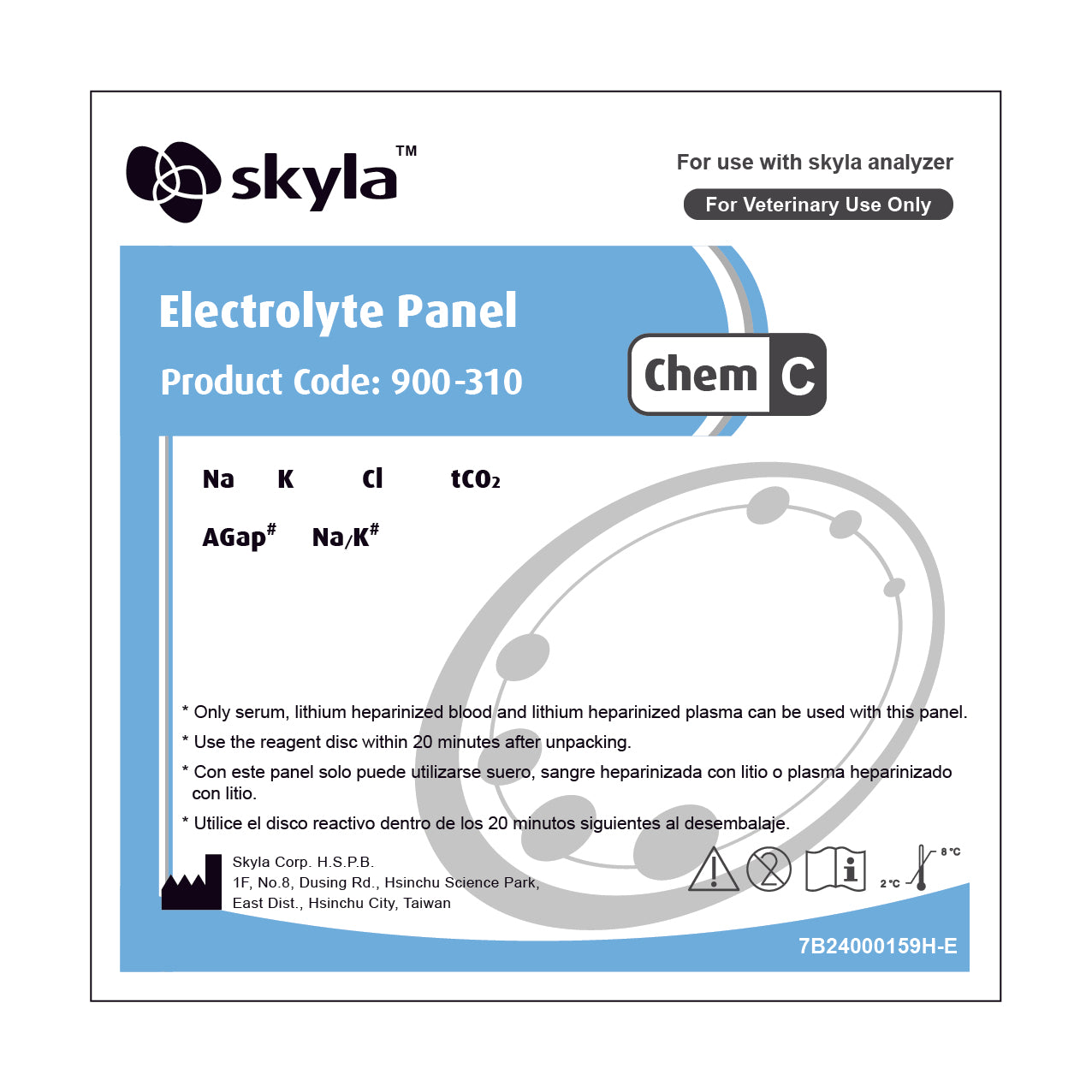 Electrolyte Panel | 4 + 2 Parameters – Vetman
